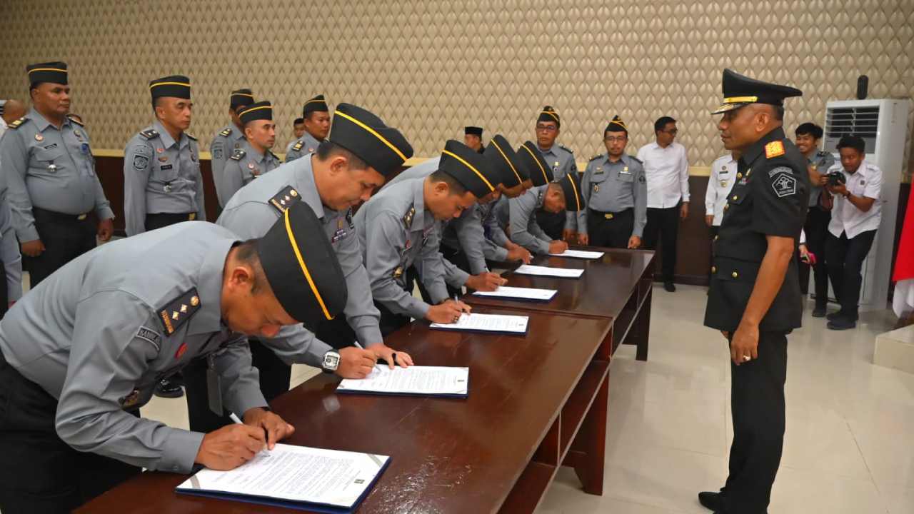 15 Pejabat Administrator Berganti Ini Pesan Kakanwil Kemenkumham